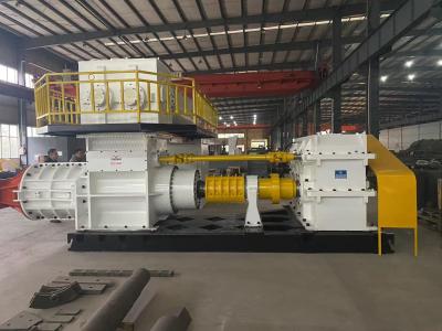China 120000-130000pcs/day Capacity Clay Brick Making Machine Vacuum Extruder for Solid and Hollow Blocks in Tunnel Kiln Plant for sale
