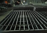 China Workshop Platform Steel Grating Plate 8mm Thick Skid Proof Electro Galvanizing for sale