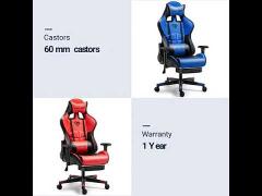 0.8 PVC Durable Cotton Esports Gaming Chair Synthetic Leather