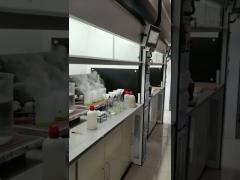 Duct Fume Hood Exhaust Air Display