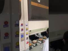 Duct Fume Hood Exhaust Air Display