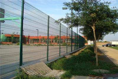 Cina 75x150mm 3D Welded Wire Fence PVC Rivestito Gi Wire Mesh Custom in vendita