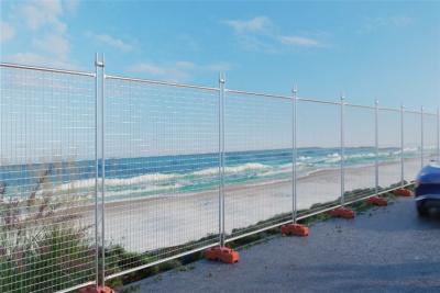 China Cerco provisório soldado da patrulha de Panels White Perimeter da cerca de segurança de Heras à venda