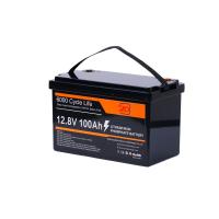 Quality High Energy Density LiFePO4 Lithium Battery 12.8V 100Ah With 6000 Times Cycle for sale