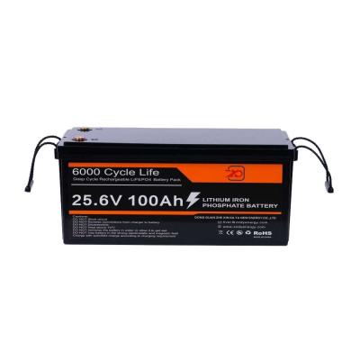 China 25.6V 100Ah Li Iron Phosphate Battery Continuous Energy Supply LiFePO4 Battery for sale