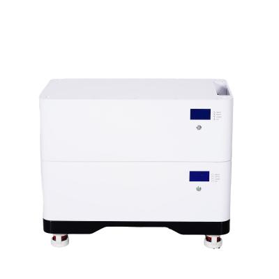China Dual Stack Solar Electric Home Battery Storage 51.2V 200Ah Hoge capaciteit energieoplossing Te koop