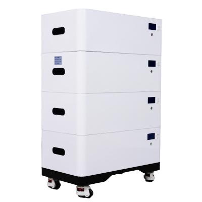 China Home Bateria empilhável 51.2V 200Ah Bateria solar de lítio Armazenamento de energia à venda