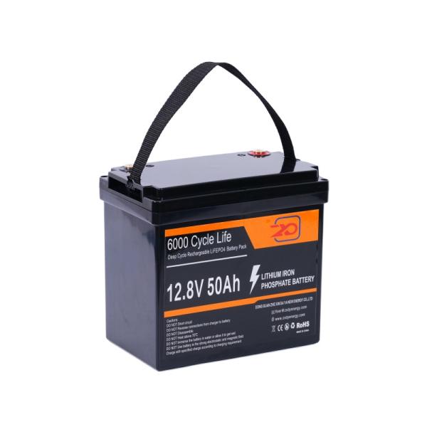 Quality 12.8V 50Ah Solar Panel Battery Efficient Home Energy Storage Battery for sale