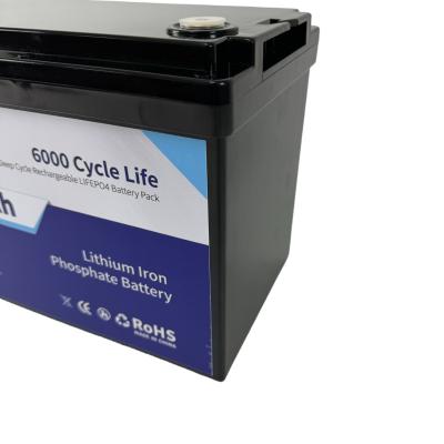 Cina 100Ah 12,8V LiFePO4 batteria al litio carica stabile per il backup domestico in vendita