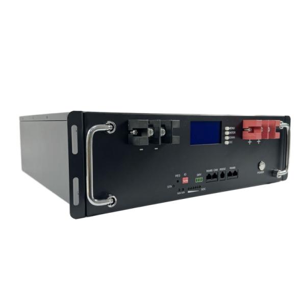 Quality Rack Mounted LiFePO4 Lithium Battery 100Ah 200Ah Multiple Parallel Connections for sale