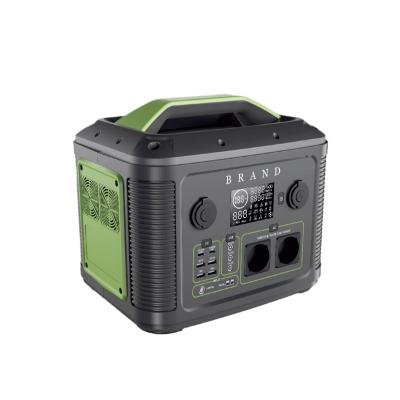 China 1000W Power Station LiFePO4 Battery LCD Display For Camping And Emergency Use for sale