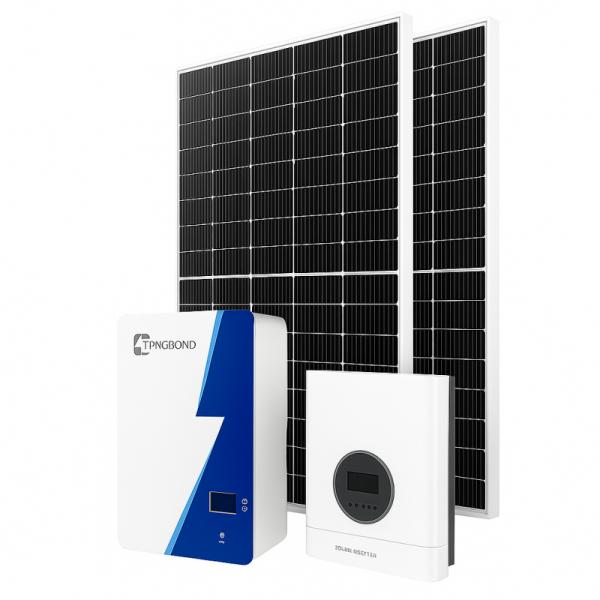 Quality 10kWh Off-Grid Solar Power Kit With Hybrid Inverter And Lithium Battery Storage for sale