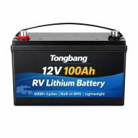 Quality 12V 100Ah RV Lithium Battery Deep Cycle LiFePO4 Battery for Camper for sale