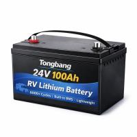 Quality 24V 100Ah LiFePO4 RV Battery Deep Cycle Lithium Iron Phosphate Battery With for sale