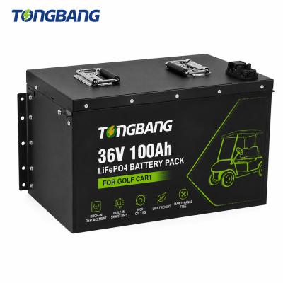 China Deep Cycle 36V Golf Cart Lithium Battery for EZGO Replacement for sale