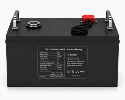 China 72V 300Ah OEM Forklift Battery for Electric Forklift Fleets Lithium Battery Pack Manufacturers for sale