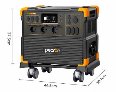 China 3840Wh High Capacity LiFePO4 Power Station with 4200W Pure Sine Wave Output for sale