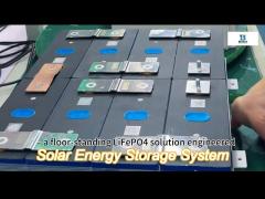 51Bateria de armazenamento de íons de lítio de.2V, BESS de 300Ah para armazenamento de energia industrial