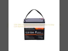 12.8V 50Ah LiPo-batterij Betrouwbare 12V Lithium Power voor Deep Cycle toepassingen