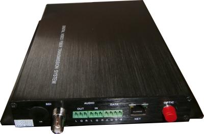 China 1-ch SDI Fiber Extender with audio , data and IP zu verkaufen