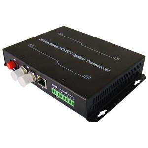 China 1-ch bidirectional SDI Fiber Extender with data，audio and Etherent (CCTV Surveillance) à venda