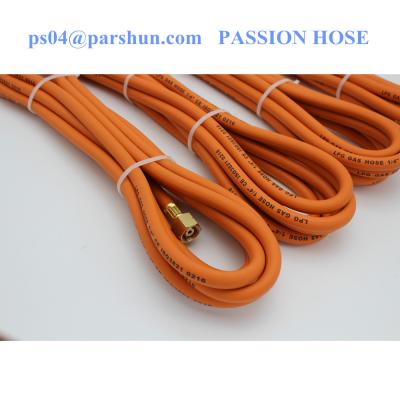 China Orange Niederdruck-flexibler Gas-Gummischlauch BS EN16436 5/16