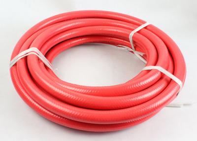 China Red / Black Fuel Dispensing Hose , 30 bar Pressure braided fuel hose for sale