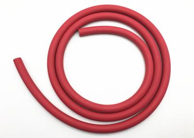 China Red Fabric Braided Compressed Air Hose / Flexible Rubber Hose B.P 900psi for sale