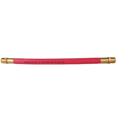 Cina EPDM rosso 1/2' X 50FT con NPT Maschio Gomma Air Hose Assemblaggio per aria compressa in vendita
