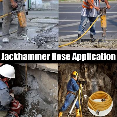 Cina Assemblaggio di tubi per aria Jackhammer da 3/4 pollici da 100 piedi per il mercato USA in vendita