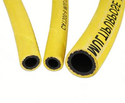 China Heavy Duty Yellow Multi-Purpose Rubber Hose for Mining for sale