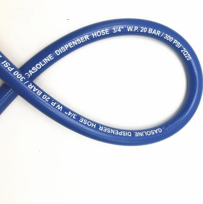 China De Brandstof van NBR Rubber 28mm OD het Uitdelen Slang voor Benzinepost for sale