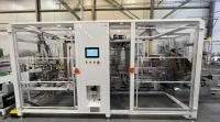 China Makeup Removal Wipes Automatic Case Packer PLC Control Robotic Case Packer 10 kW for sale