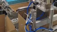 China Mud Mask Automatic Case Packer Cosmetic Case Packing Equipment With Servo Collation for sale