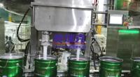 China PLC Control Automatic Paint Filling Machine Explosion Proof Paint Filling Equipment Customizable for sale