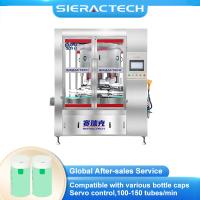 China Bucket Wet Wipes Automatic Capping Machine 1.5kw Automatic Capping Equipment Customizable for sale