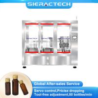 China Vial Health Beverage Automatic Capping Machine Continuous Motion High Speed Capping Machine for sale
