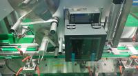 China Square Carton Labeling Machine 220V High Speed Labeling Machine With Zebra Print Engine for sale