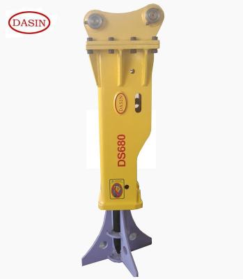 China side/top/box-silenced  type chisel 68/70mm DS680 for 4-8ton excavator for sale