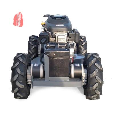 Китай Terrain Neat Unmanned Lawn Mower  5000W Remote Control With 4k Camera продается