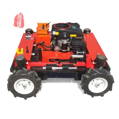 Cina Remote Controlled Unmanned Lawn Mower  5000W Garden Use Grass Cutting Machine in vendita
