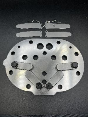 China Customized Thickness Of Valley Wheel Valve Plate Compressor Valve Plate Te koop