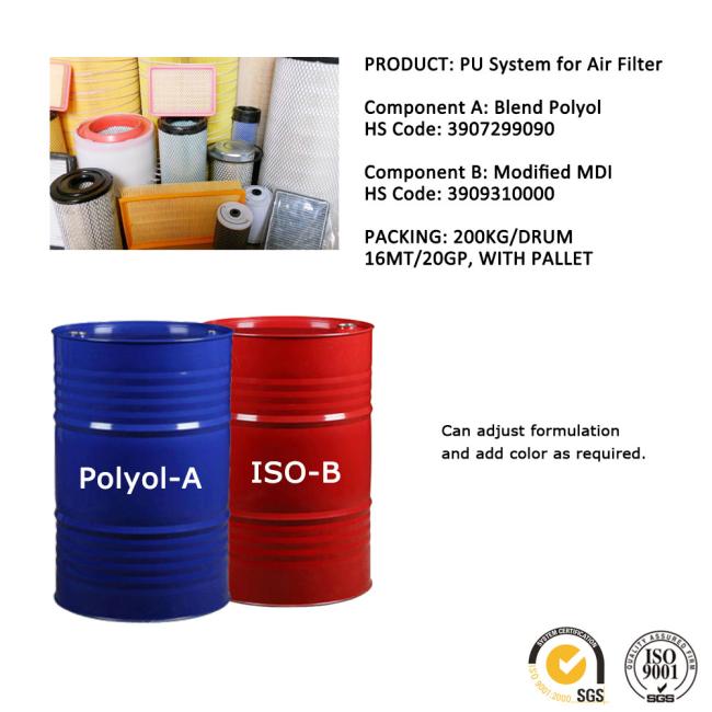 PU Foam for automotive air filters product sample