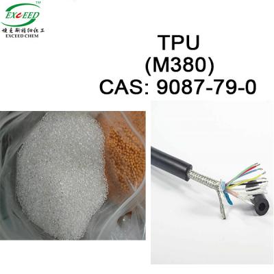 China Transparent Thermoplastic Polyurethane Polyether Based TPU 80 Shore A M380 for sale
