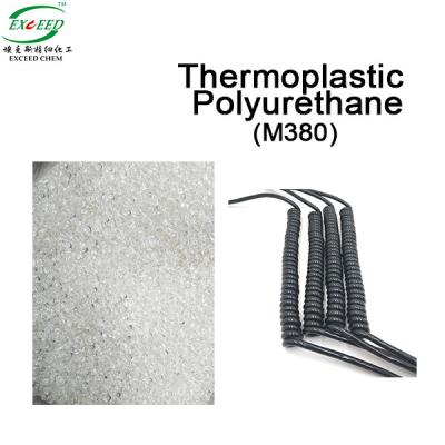 China Transparent Thermoplastic Polyurethane Polyether Based TPU 80 Shore A M380 for sale