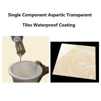 China Single Component Aspartic Transparent Tiles Waterproof Coating for sale