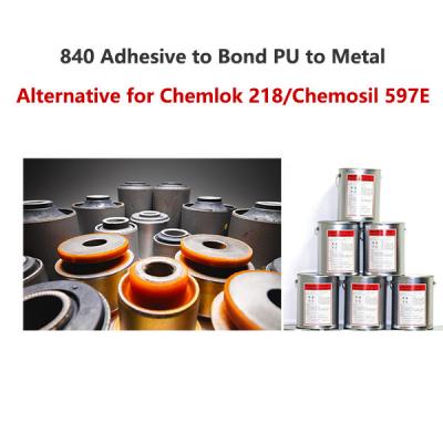 China 840 Adesivo para ligação PU ao metal Alternativa para Chemlok 218 Chemosil 597E for sale