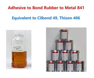 Cina Adesivo per legare la gomma al metallo 841 Equivalente a Cilbond 49 Thixon 406 in vendita