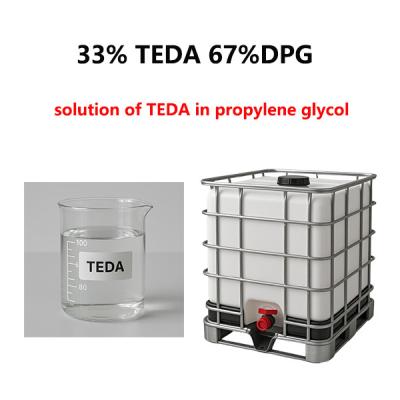 Cina 33% TEDA 67% DPG Amine Catalizzatore A33 CAS 280-57-9 in vendita