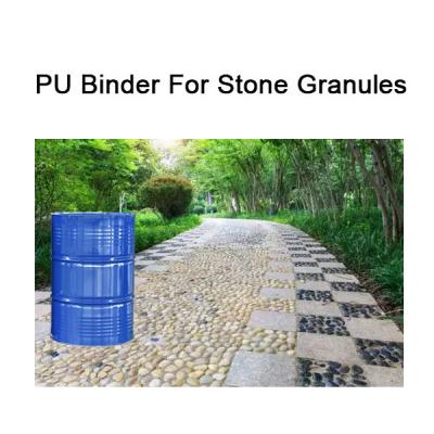 China Polyurethane Binder For Stone Granules Eco-Friendly Stone Granule Binder Solution for sale